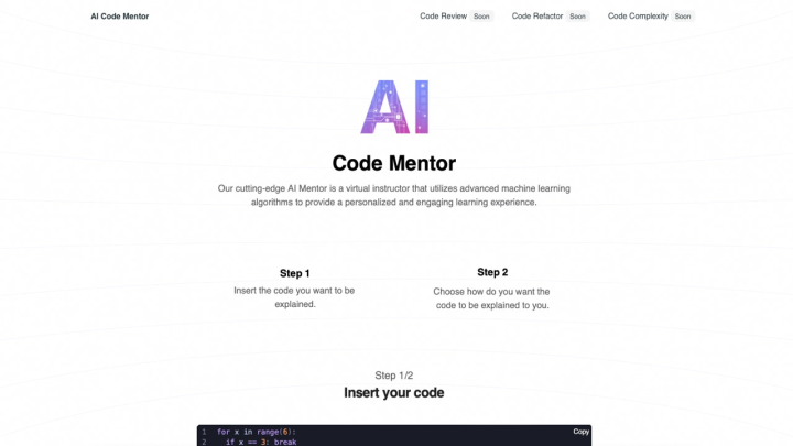 AI Code Mentor | Tool Information & Alternatives | Foundr.AI