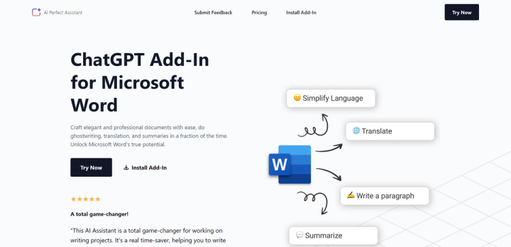 AI Perfect Assistant | Tool Information & Alternatives | Foundr.AI