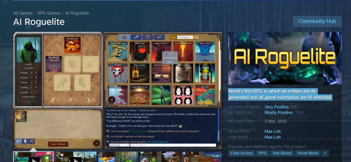 AI Roguelite | Tool Information & Alternatives | Foundr.AI