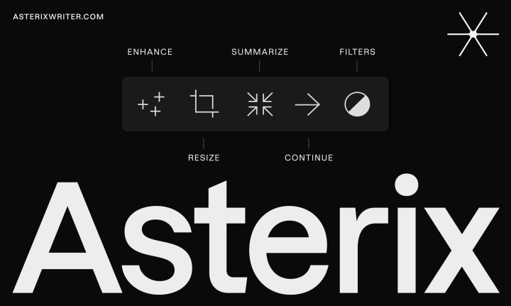 Asterix Writer | Tool Information & Alternatives | Foundr.AI