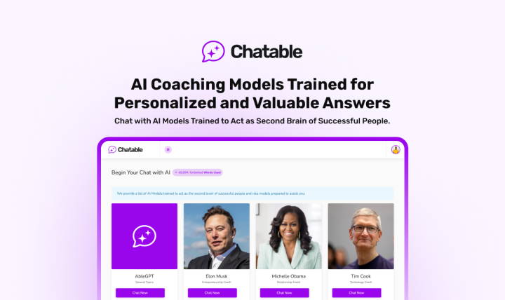 Chatable | Tool Information & Alternatives | Foundr.AI