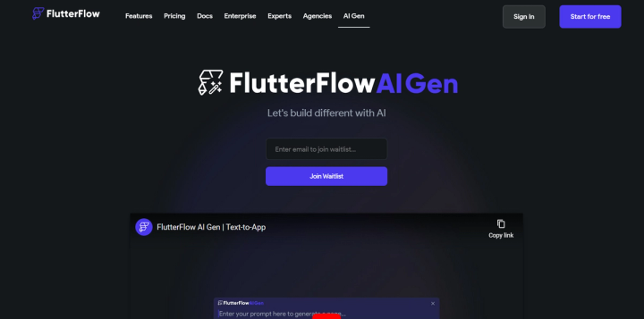 FlutterFlow AI Gen | Tool Information & Alternatives | Foundr.AI