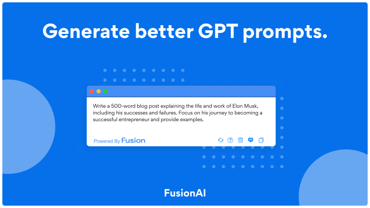 FusionAI | Tool Information & Alternatives | Foundr.AI