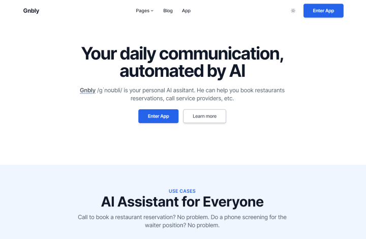 Gnbly | Tool Information & Alternatives | Foundr.AI