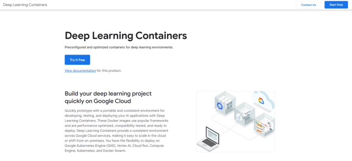 Google Deep Learning Containers | Tool Information & Alternatives ...