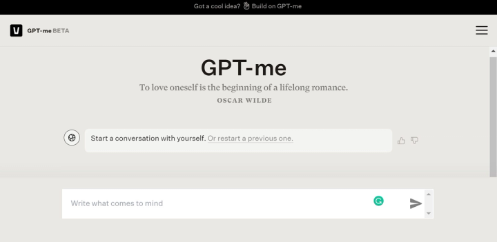 GPT-Me | Tool Information & Alternatives | Foundr.AI