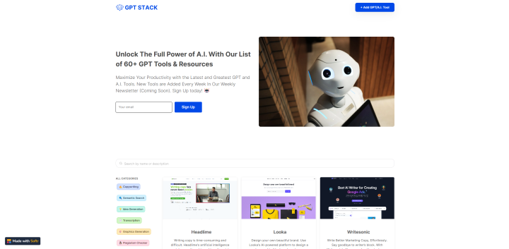 GPT stack | Tool Information & Alternatives | Foundr.AI