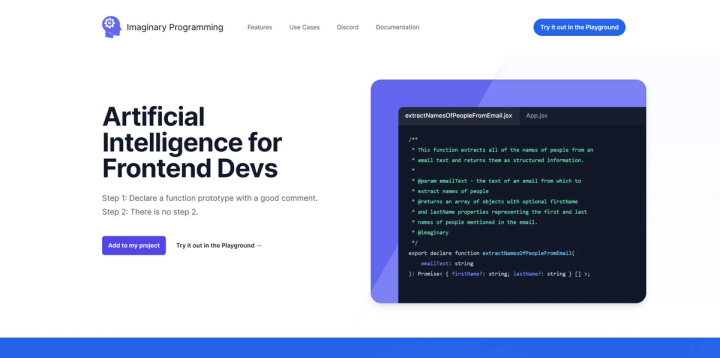 Imaginary Programming | Tool Information & Alternatives | Foundr.AI