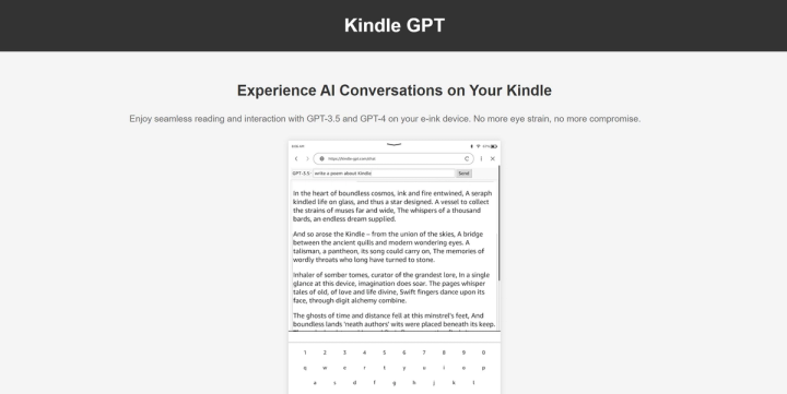 Kindle GPT | Tool Information & Alternatives | Foundr.AI
