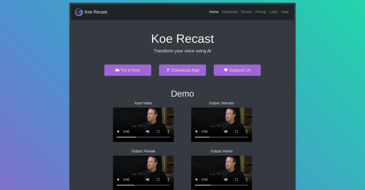 Koe Recast | Tool Information & Alternatives | Foundr.AI