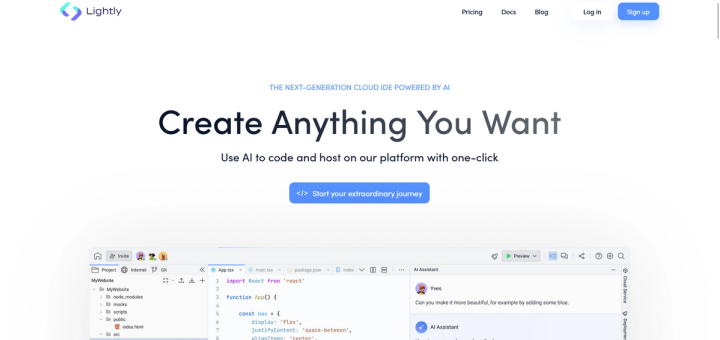 Lightly IDE | Tool Information & Alternatives | Foundr.AI