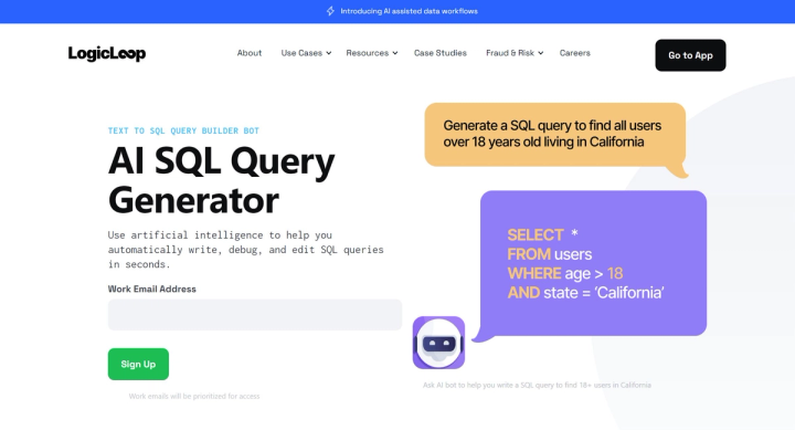LogicLoop AI SQL | Tool Information & Alternatives | Foundr.AI