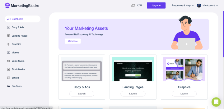 MarketingBlocks AI | Tool Information & Alternatives | Foundr.AI