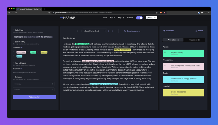 Markup Document Annotation Tool Information And Alternatives Foundrai