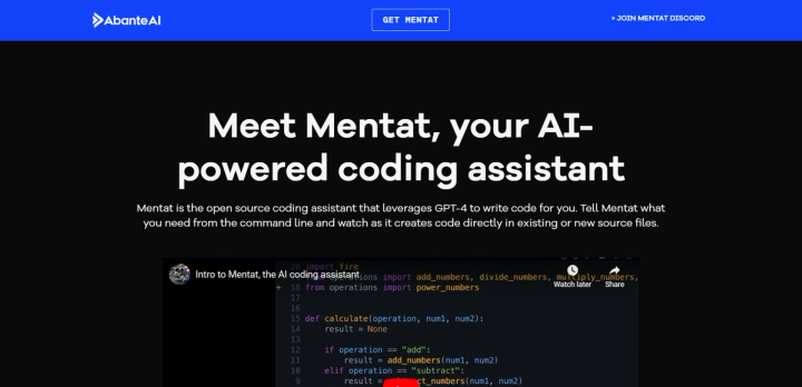 Mentat | Tool Information & Alternatives | Foundr.AI
