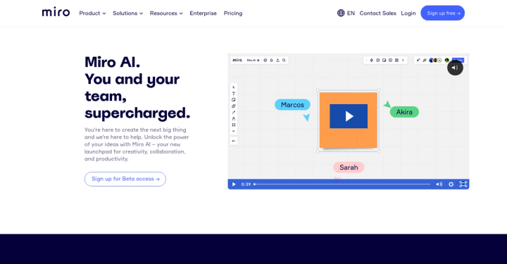 Miro AI | Tool Information & Alternatives | Foundr.AI