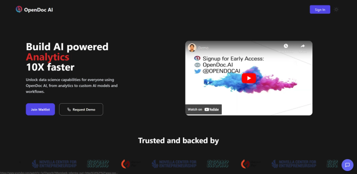 OpenDoc AI | Tool Information & Alternatives | Foundr.AI