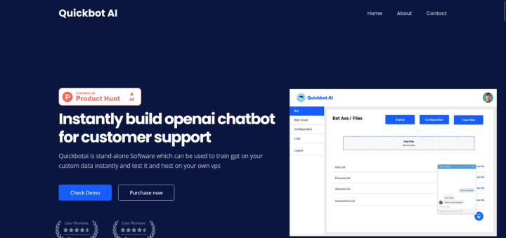 Quickbot AI | Tool Information & Alternatives | Foundr.AI
