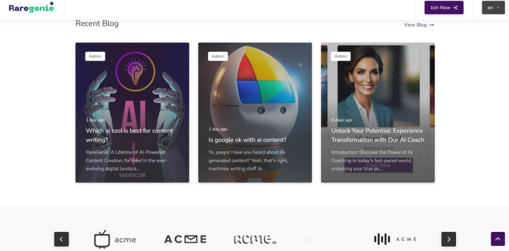 Rare genie | Tool Information & Alternatives | Foundr.AI