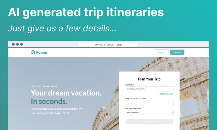 Roamr | Tool Information & Alternatives | Foundr.AI
