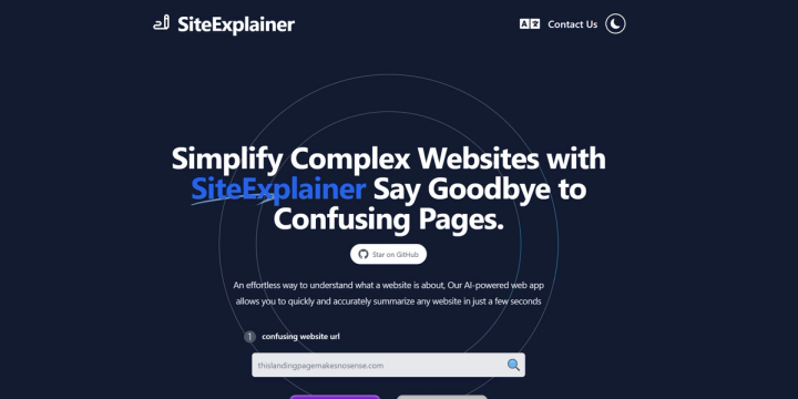 SiteExplainer | Tool Information & Alternatives | Foundr.AI