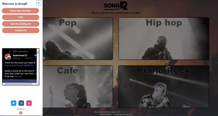 SongR | Tool Information & Alternatives | Foundr.AI