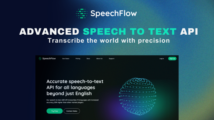 SpeechFlow | Tool Information & Alternatives | Foundr.AI
