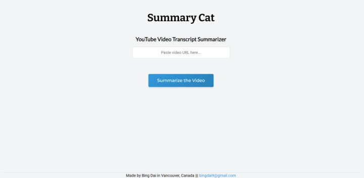 Summary Cat | Tool Information & Alternatives | Foundr.AI