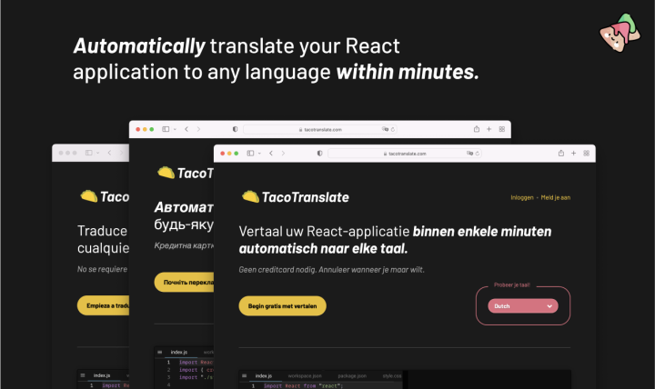 TacoTranslate | Tool Information & Alternatives | Foundr.AI