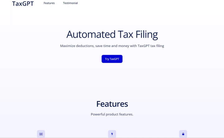 TaxGPT | Tool Information & Alternatives | Foundr.AI