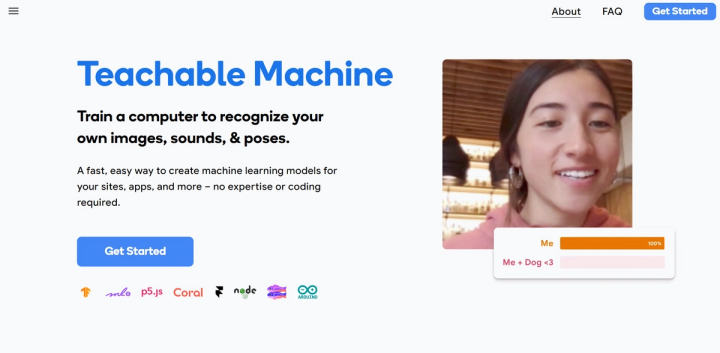 Teachable Machine | Tool Information & Alternatives | Foundr.AI