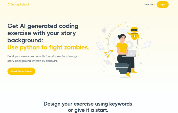 Turing.School | Tool Information & Alternatives | Foundr.AI