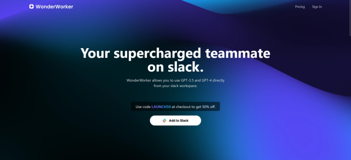 Wonder Worker | Tool Information & Alternatives | Foundr.AI