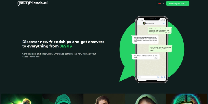 Yourfriends.ai | Tool Information & Alternatives | Foundr.AI