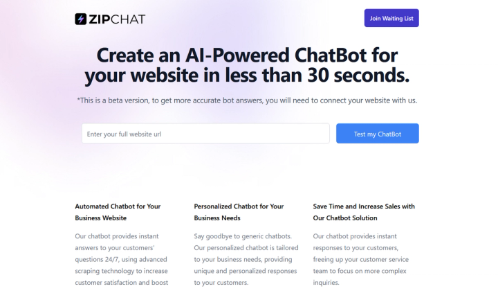 ZipChat AI | Tool Information & Alternatives | Foundr.AI